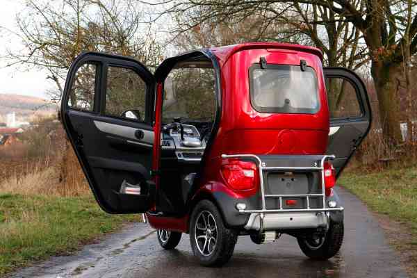 Führerscheinfrei Elektro-Auto TRIXI Comfort E-Leichtkraftfahrzeug ...